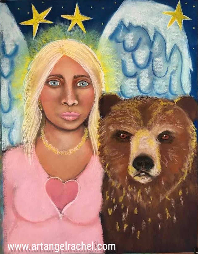 Angel Intuitive Drawing (Large) with messages | Lotus Lifestyle